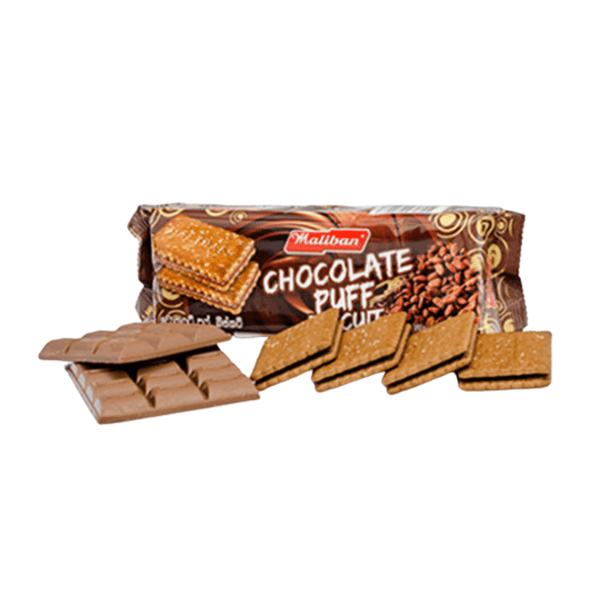 Maliban Chocolate Puff Biscuit - 200g – Ceylon Groceries