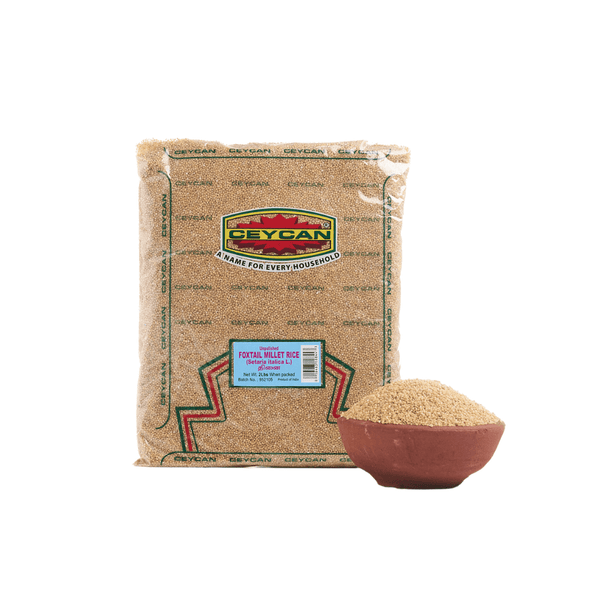 Foxtail Millet Rice (Thinai) - Unpolished in Canada and USA - Ceylon ...