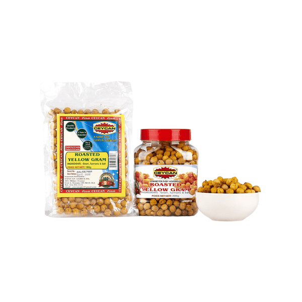 Roasted Yellow Gram (200g) in Canada and USA - Ceylon Groceries
